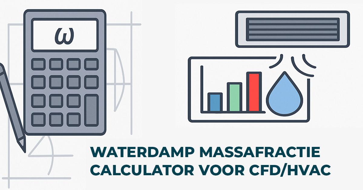 Luchtvochtigheidscalculator – Massafractie Waterdamp voor CFD/HVAC ...